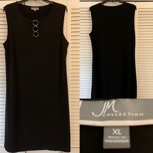 JM Collection Dresses | Nwt Jm Coll Black White Swirl Dress Size 3x ...